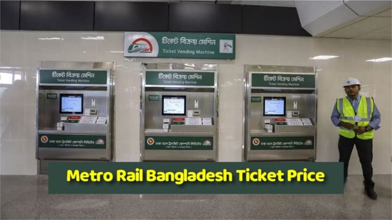 Dhaka Metro Rail 2023 Ticket Pricing Information(Ticket Booking Time ...